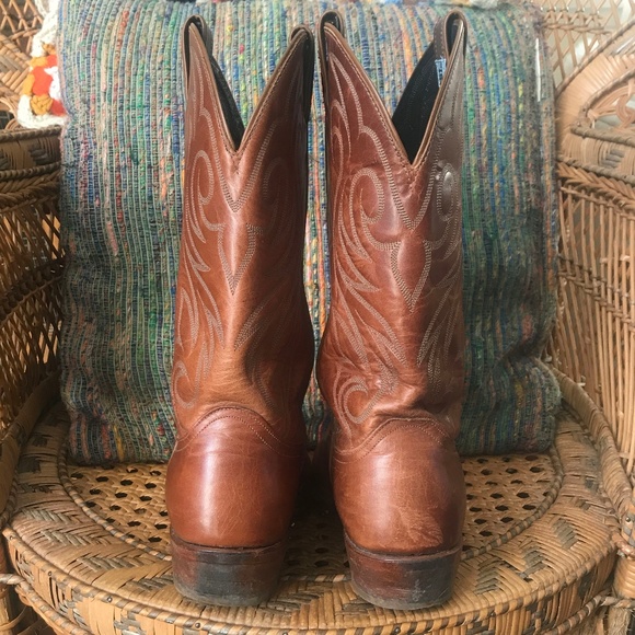 Code West | Shoes | Mens Vintage Leather Cowboy Boots Code West | Poshmark